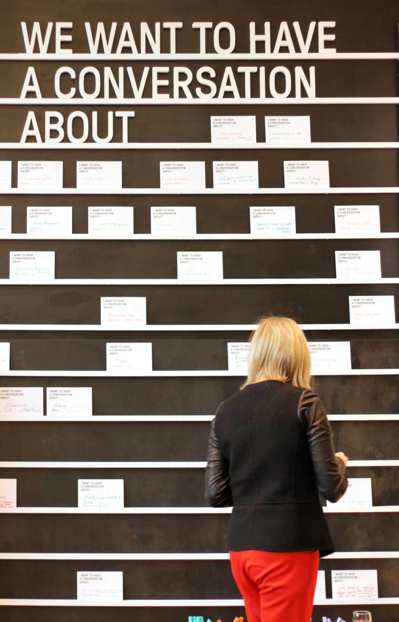 Conversation Wall | Daily tous les jours