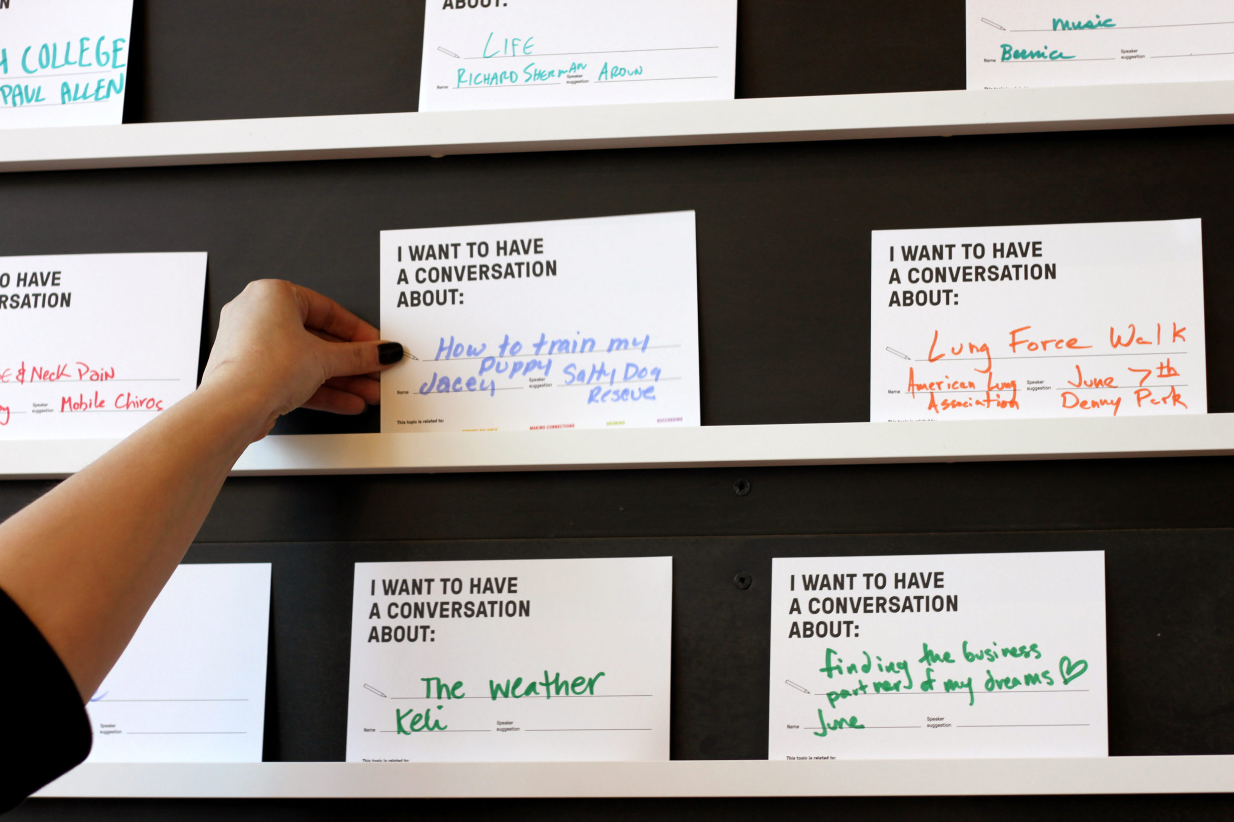 Conversation Wall | Daily tous les jours